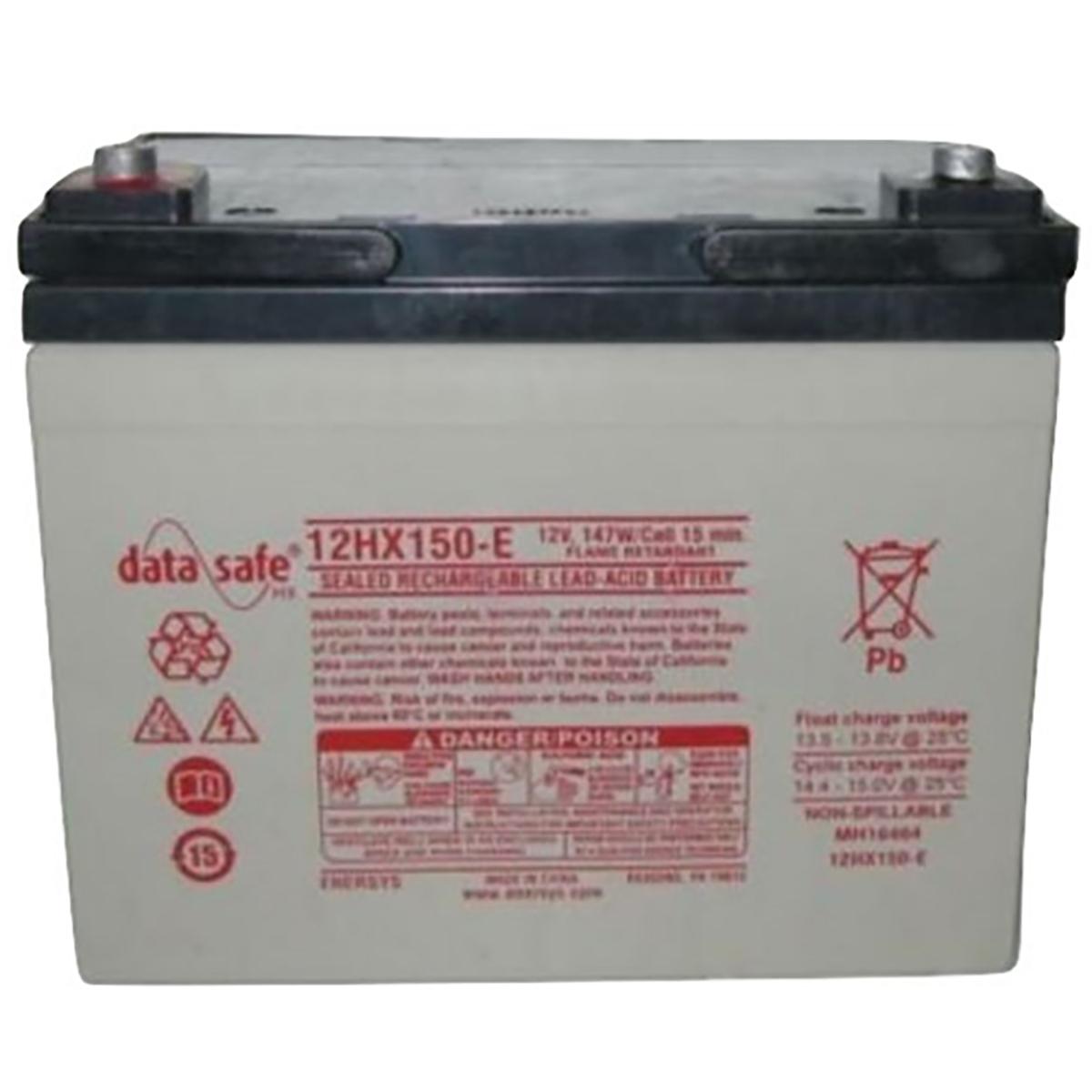 EnerSys DataSafe 12HX150-E Battery 12v 147W Flame Retardant | OSI Batteries
