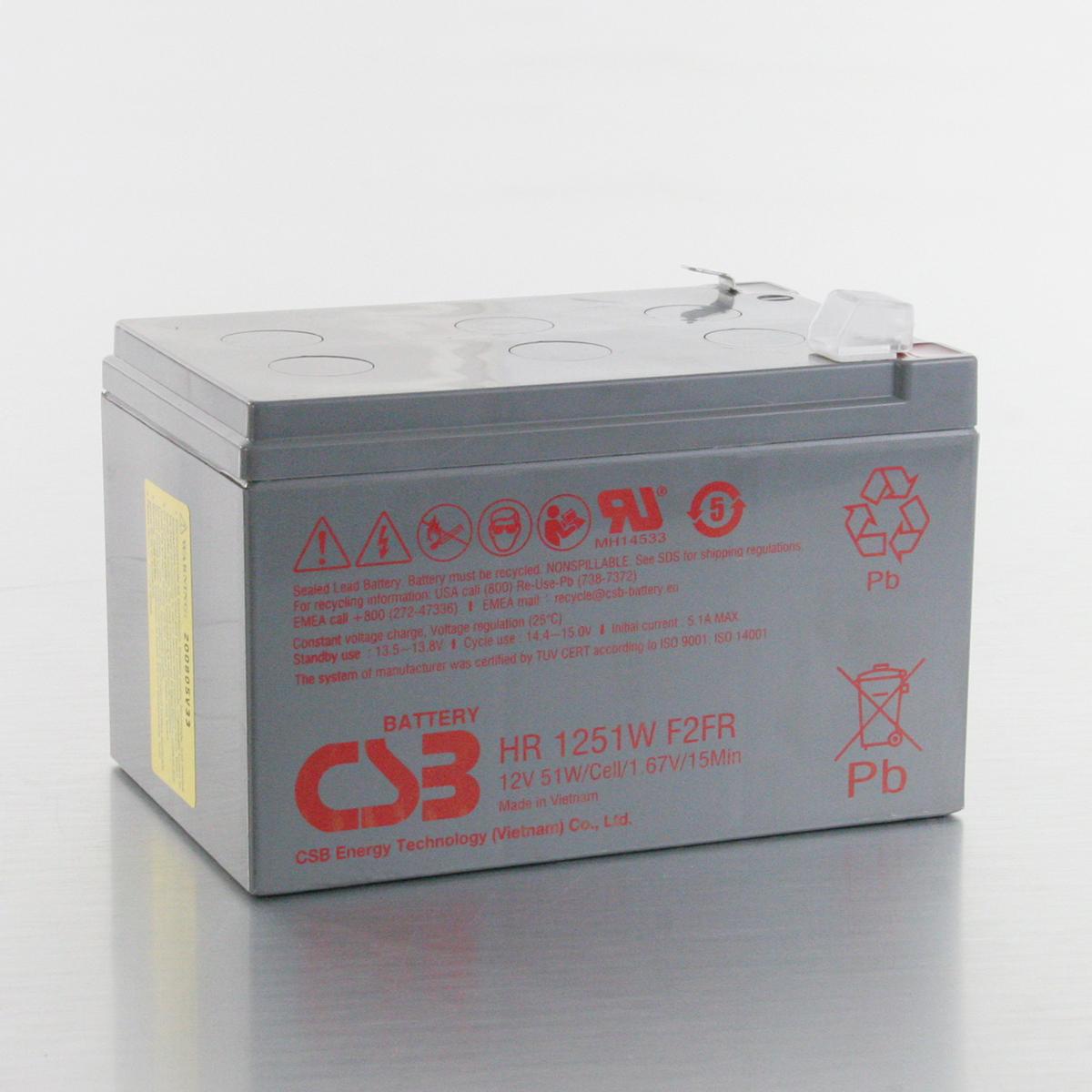Unipower B12011 Battery 12v VRLA Sealed Lead Acid APC RBC4 | OSI Batteries