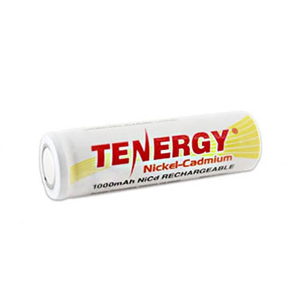 Tenergy Rechargeable AA Battery NiCD 1000mAh Flat Top | OSI Batteries