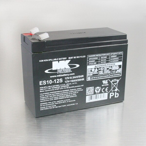 MK ES10-12S Battery 12v 10Ah Sealed Rechargeable APCRBCV207 | OSI Batteries