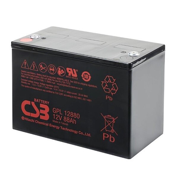 CSB GPL 12880 Battery 12V 88Ah Sealed Lead Acid | OSI Batteries