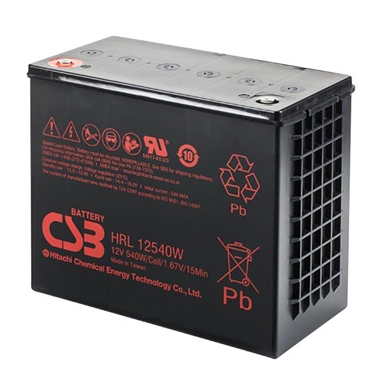 CSB HRL 12540WFR Battery 12V 134Ah Sealed Lead Acid | OSI Batteries
