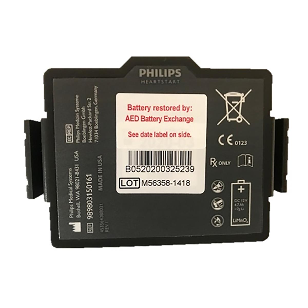 Replacement Philips HeartStart FR3 AED Battery 12v Lithium | OSI Batteries