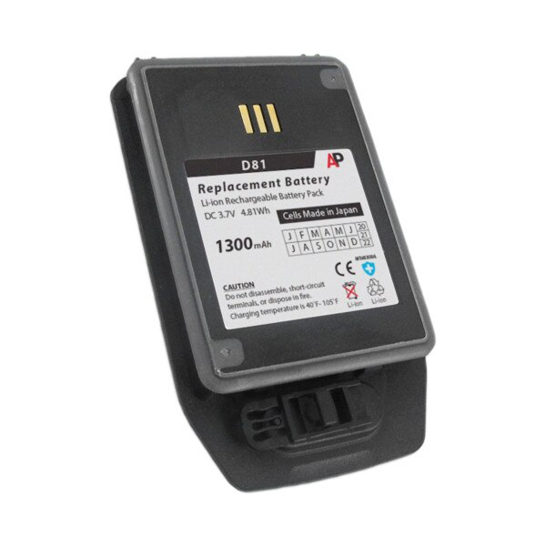 Ascom d81 Battery 3.7v 1300mAh Li-Ion 660273 | OSI Batteries