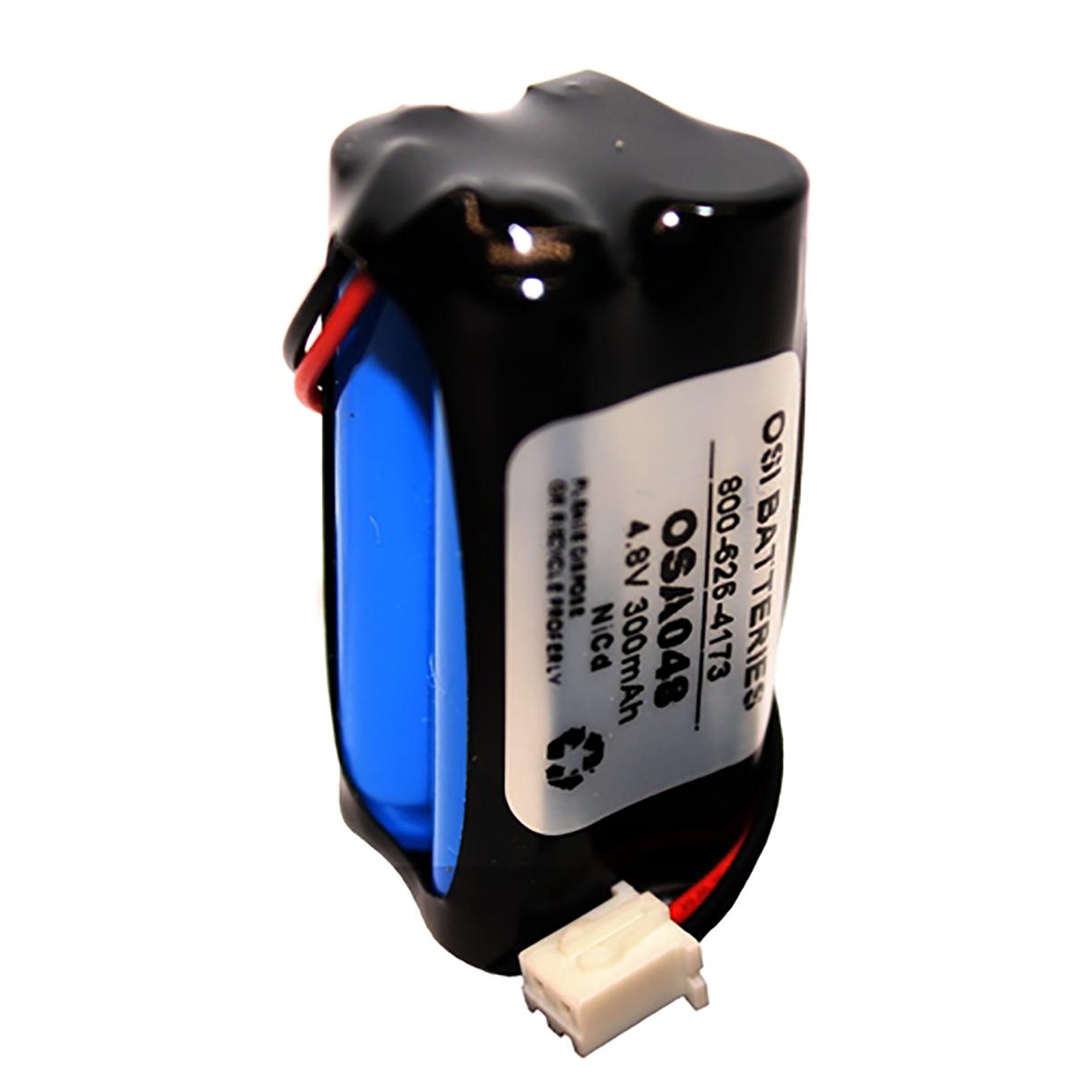 Unitech AAA300 4.8V 300mAh Emergency Light Battery NiCD | OSI Batteries