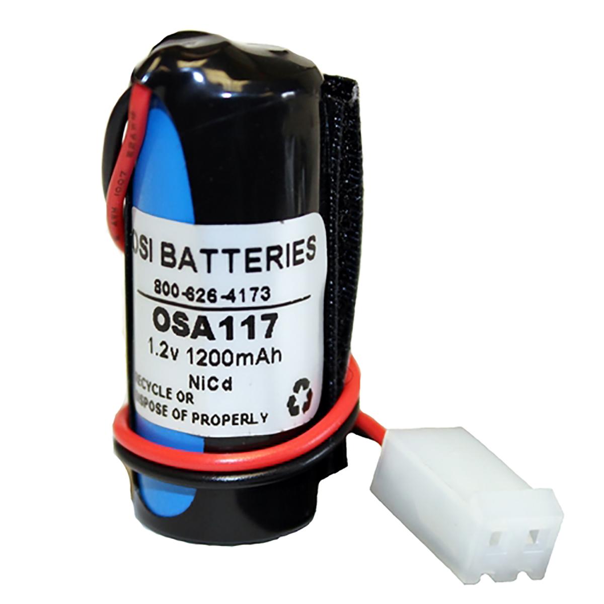 Teig T&G 012745 Emergency Light Battery 1.2V 1.2Ah | OSI Batteries