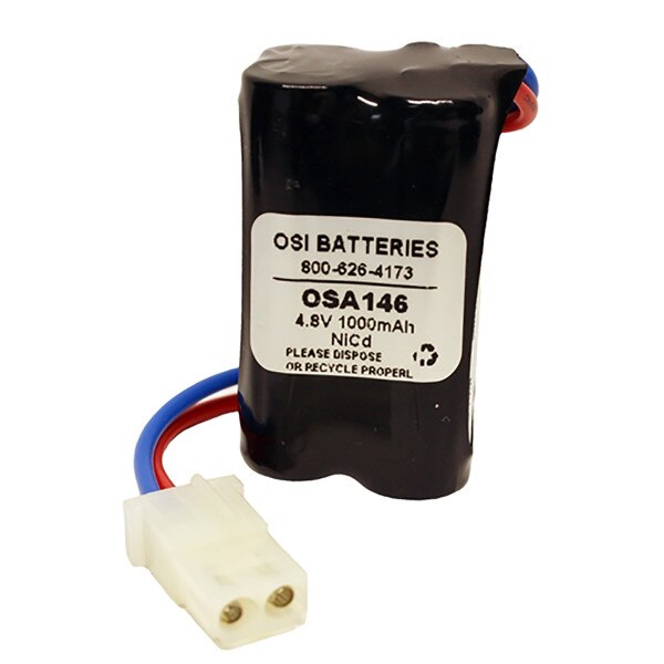 OSA146 4.8V 1000mAh NiCD Assembly Battery | OSI Batteries