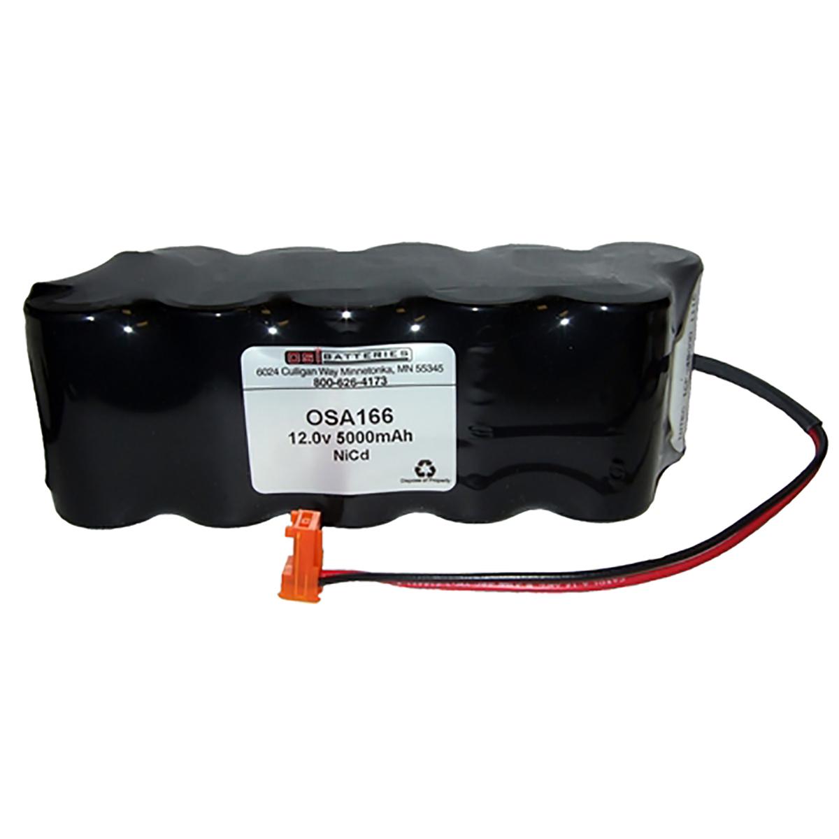 OSA166 12V 5Ah NiCD Assembly Battery | OSI Batteries