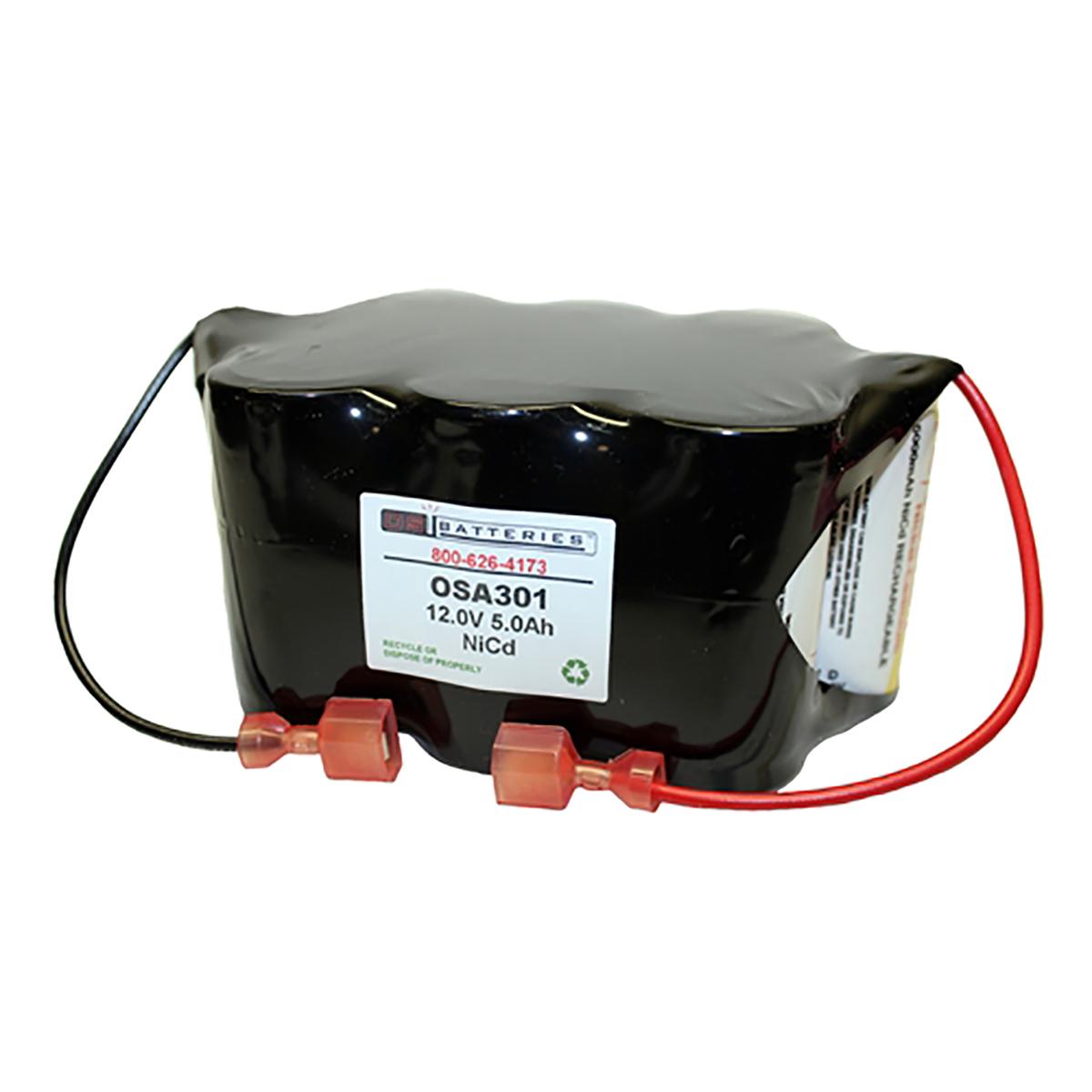Dual-Lite 0120801 Battery Replacement 12v 5.0Ah 12-801 | OSI Batteries