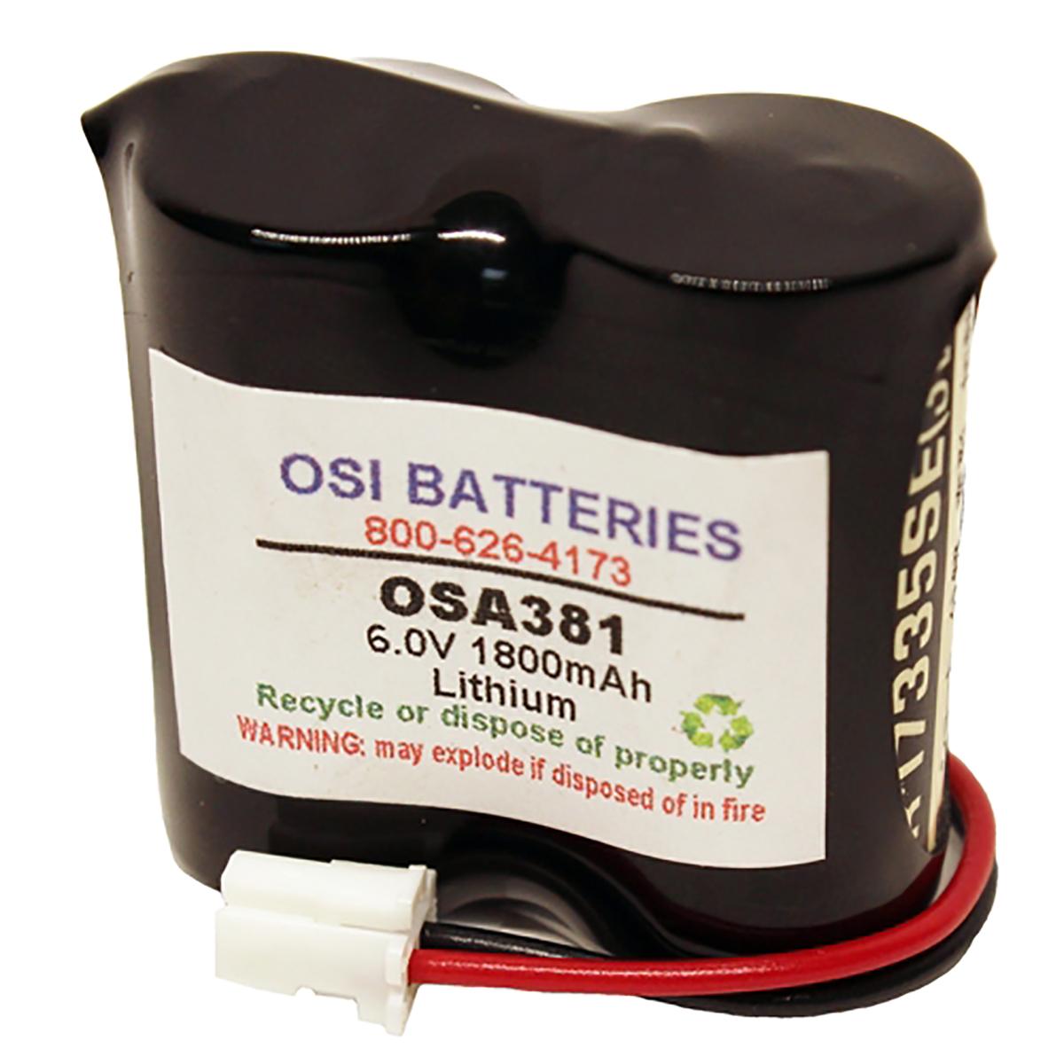 Mitsubishi MR-J4W2-0303B6 Battery 6.0V Lithium PLC | OSI Batteries