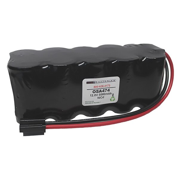 Emergi-Lite 12C4 Emergency Light Battery 12V 5.0Ah | OSI Batteries