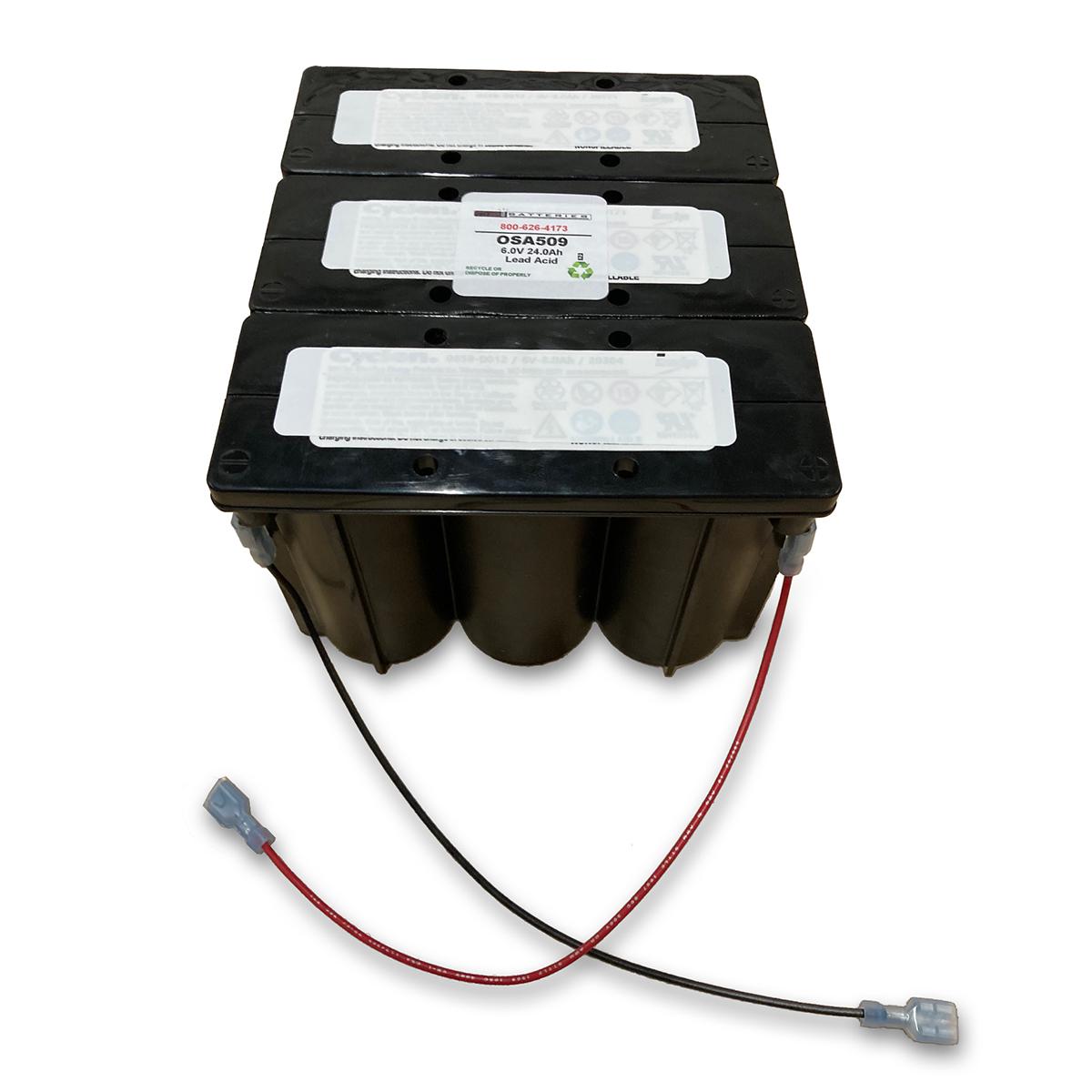 Dual-Lite 0120749 Battery Replacement 6v 24Ah 12-749 | OSI Batteries