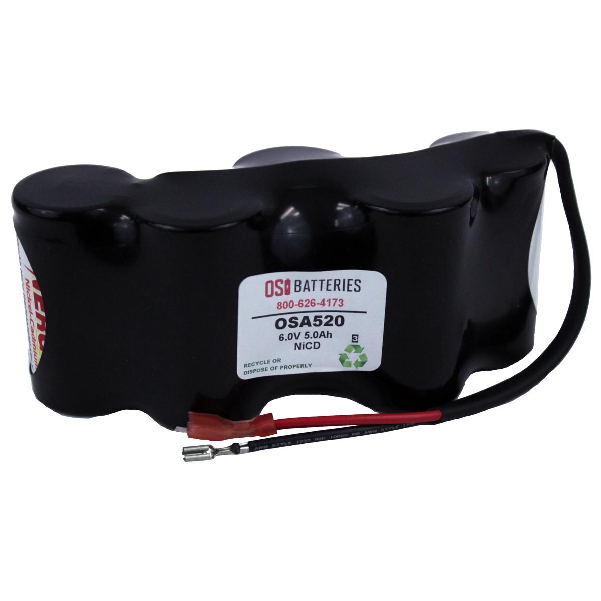 Corun S/L 026-189 Emergency Light Battery 6V 5Ah | OSI Batteries