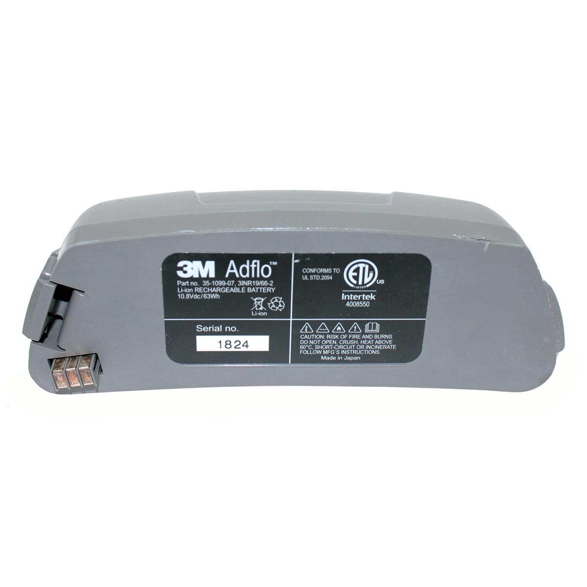 3M Adflo PAPR Battery Rebuild 35-1099-07 9100 FX-Air 9100 MP 9100-Air ...