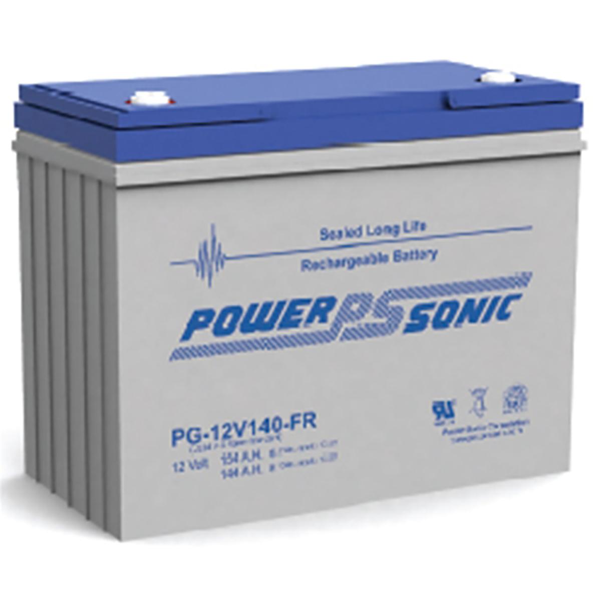 PowerSonic PG-12V140-FR Battery 12V 144Ah VRLA | OSI Batteries