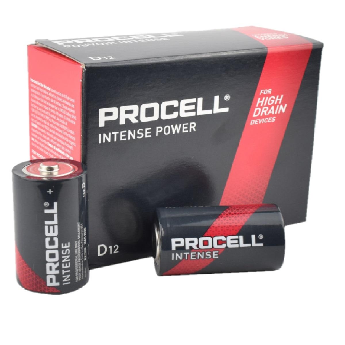 PX1300 Duracell Procell Intense D Size Alkaline Batteries 12 pack | OSI ...
