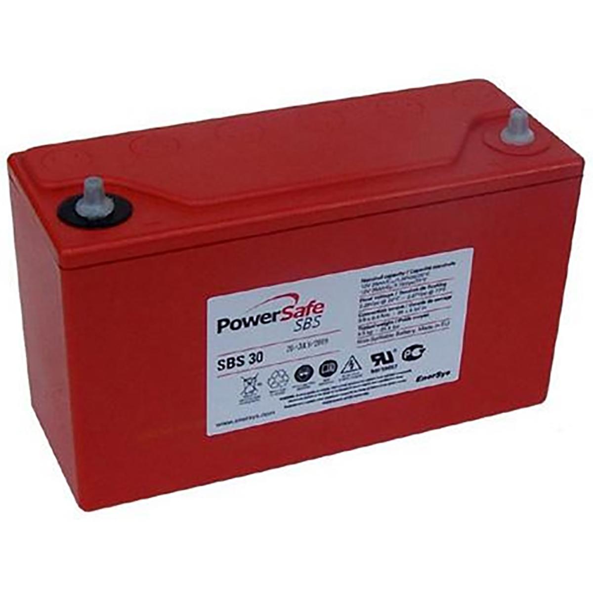 EnerSys PowerSafe SBS-30 VRLA Battery 12.0v 26.0Ah | OSI Batteries