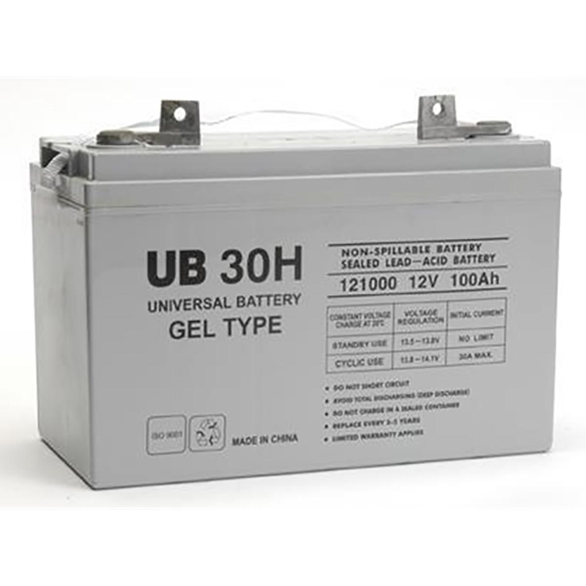 Universal UB-30H Battery 12v 100Ah Sealed Lead Acid GEL | OSI Batteries