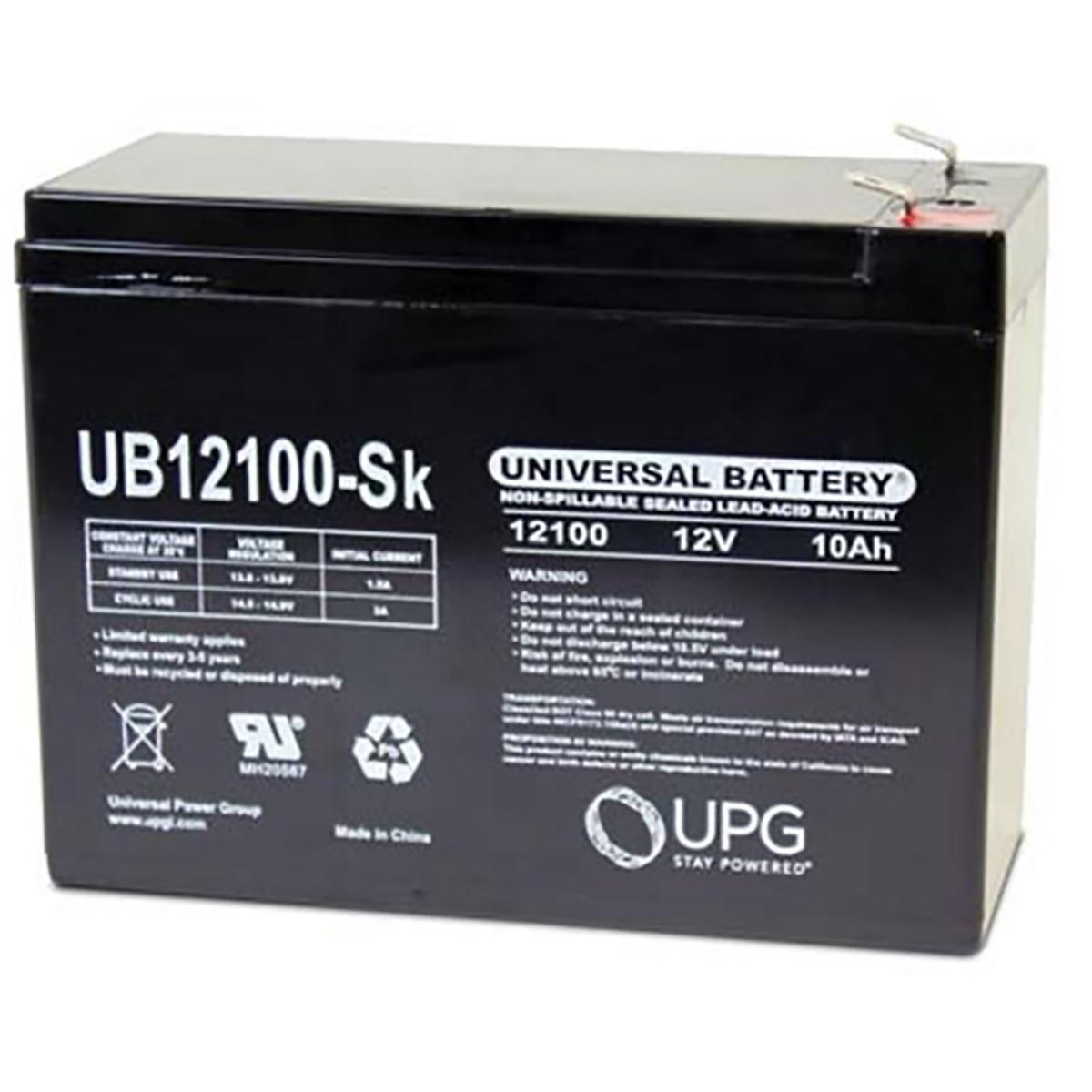 Universal UB12100-S Battery 12v 10Ah D5719 UB12100-Sk | OSI Batteries