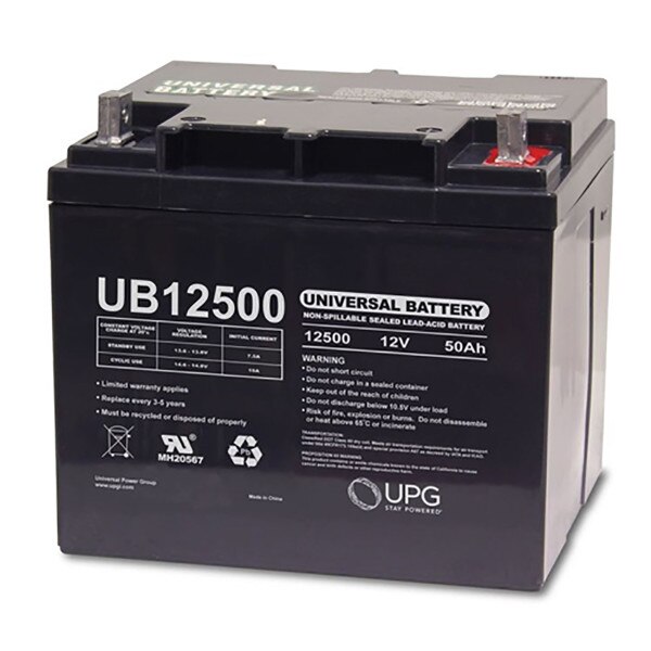 Universal UB12500-L2 Battery 12v 50Ah Sealed Lead Acid | OSI Batteries