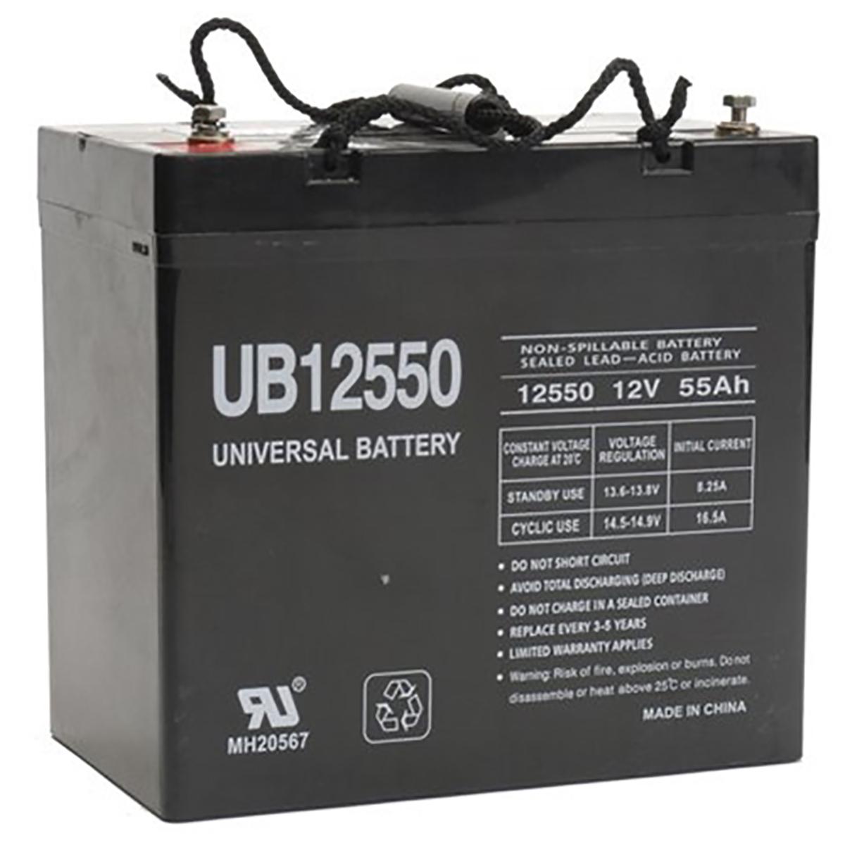 Universal UB12550-I4 Battery 12v 55Ah Sealed Lead Acid | OSI Batteries