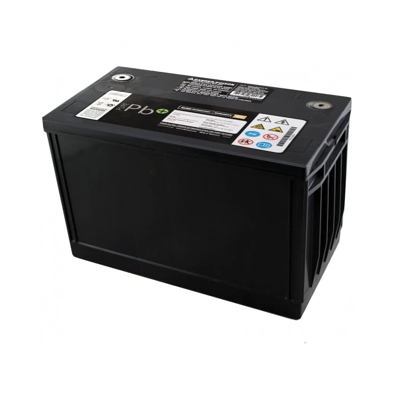 C&D Dynasty UPS12-495PLP Pure Lead Plus Battery 12v 142Ah High Rate Max ...