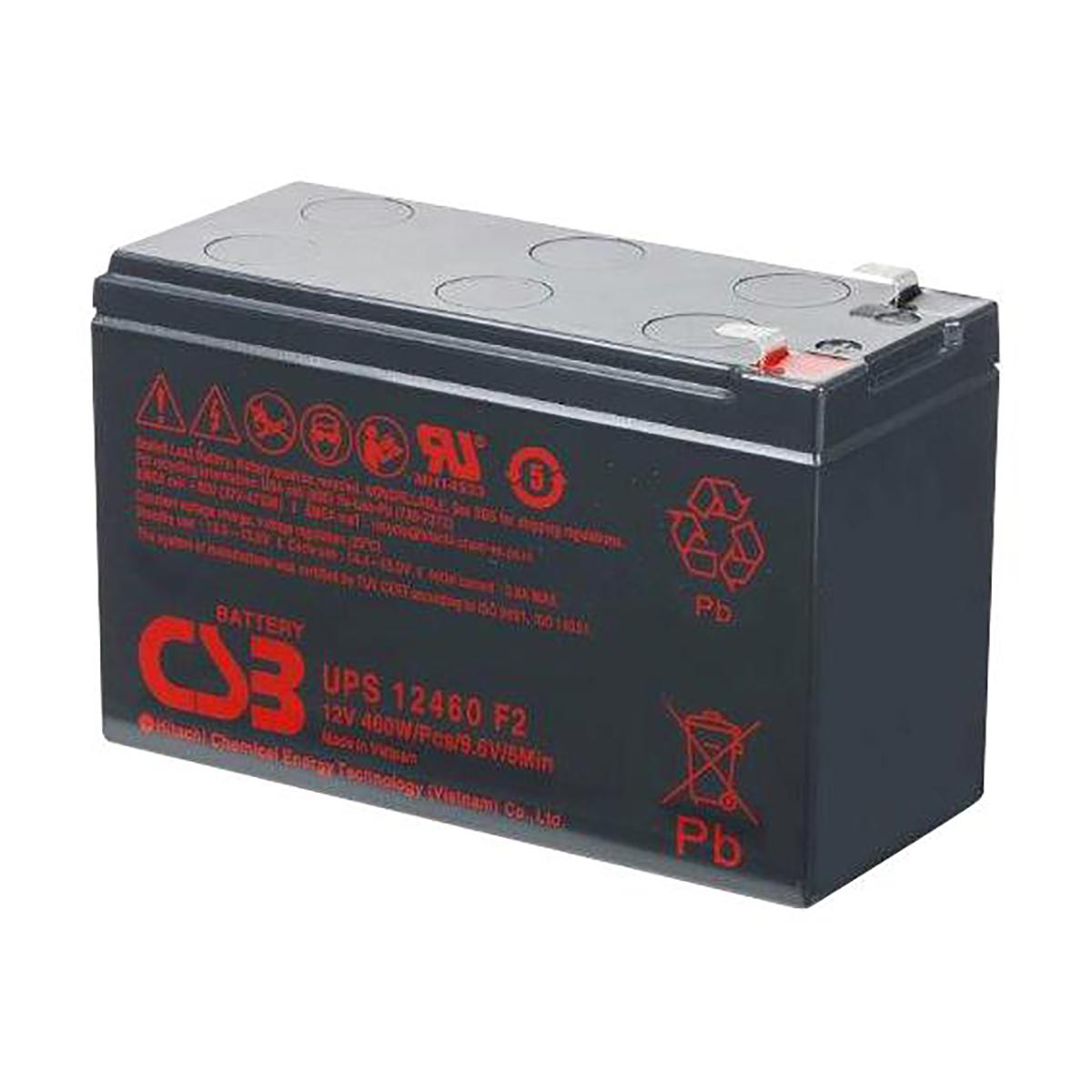 CSB UPS12460F2FR Battery 12v 460W Valve Regulated Lead Acid | OSI Batteries